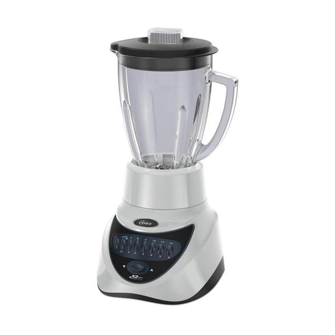 Liquidificador Oster Maximum com 12 velocidades, 1,5L, Jarra de Vidro 450W