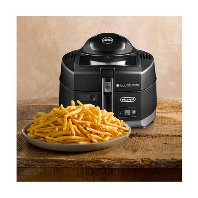 Fritadeira Elétrica DeLonghi Air Fryer Multicuisine Young 2,1L 127V ...