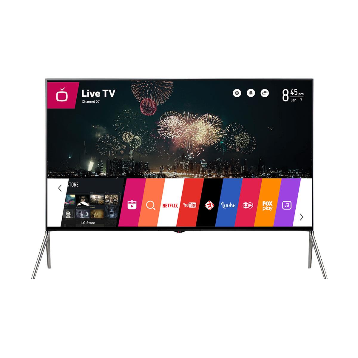 Smart TV 3D 98" LED Plus 4K LG 98UB9800 com Wi-Fi, WebOS e Sound by ...