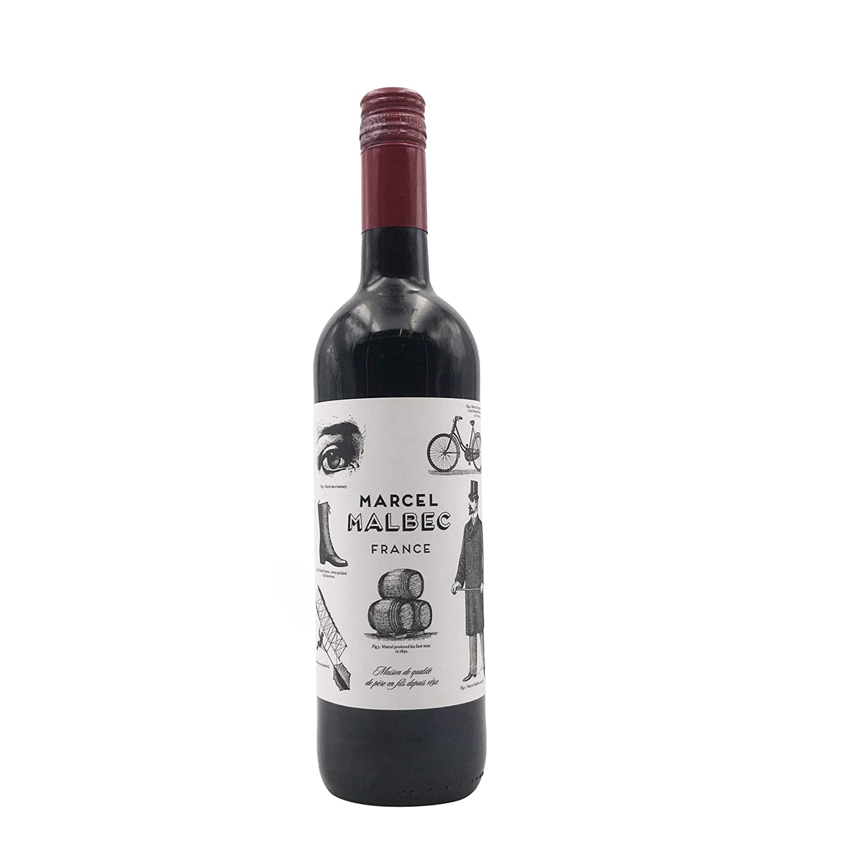 Chateau Du Cedre Vinho Marcel Malbec Tinto 750ml Franca