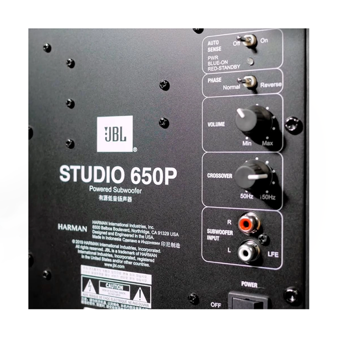 Jbl Subwoofer Studio 650p