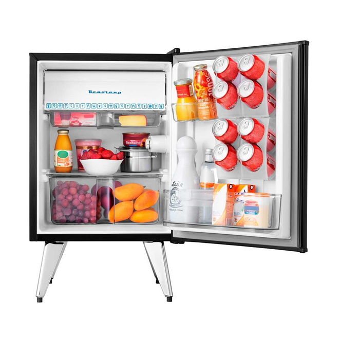 Frigobar Brastemp 76l Retro Preto 127v