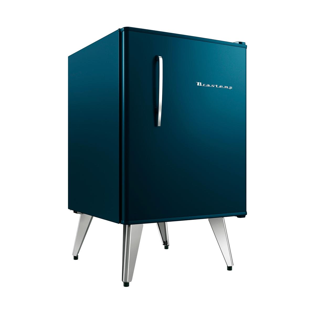 Frigobar Brastemp Retrô 76 litros Midnight Blue 127V