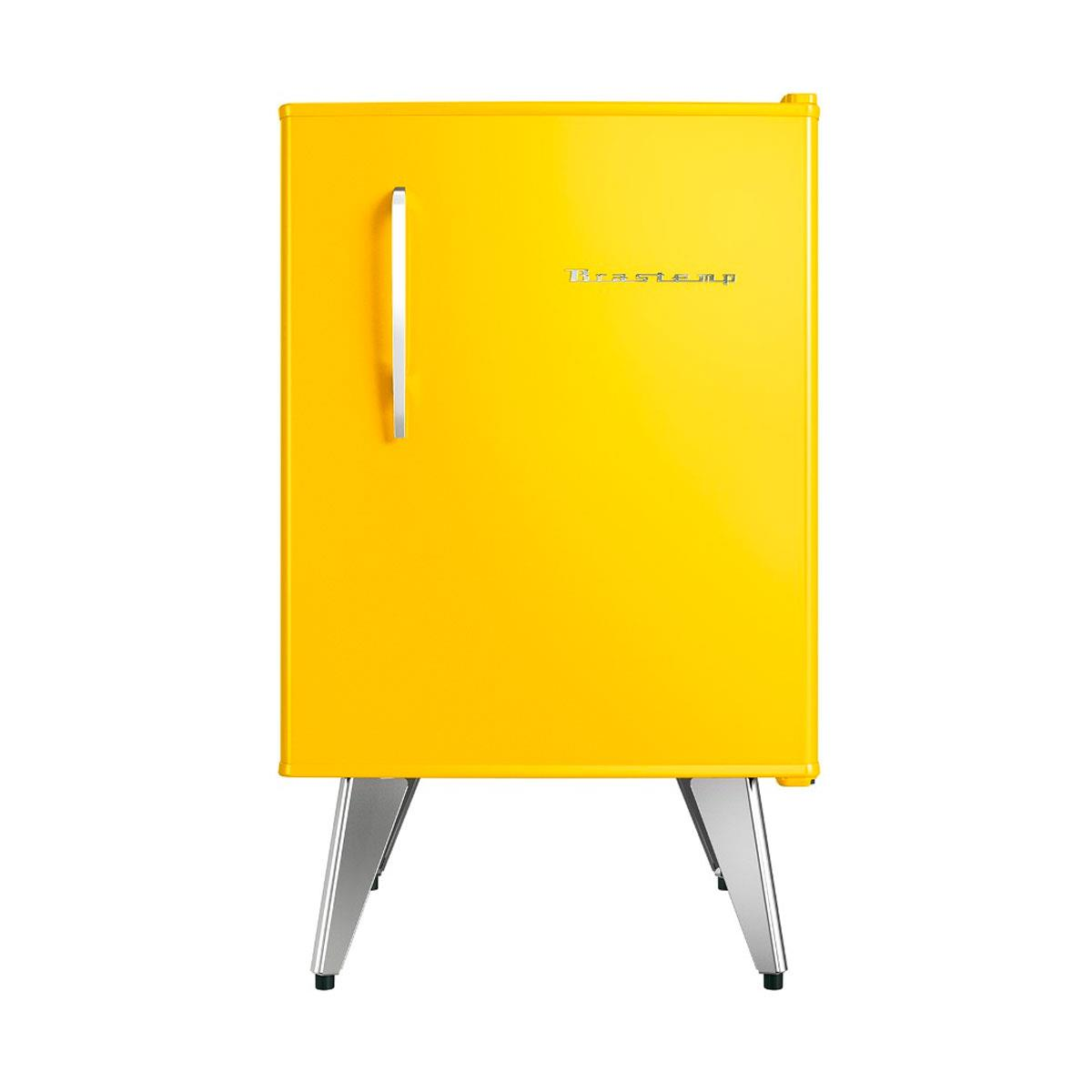Frigobar Brastemp 76l Retro Amarelo 127v
