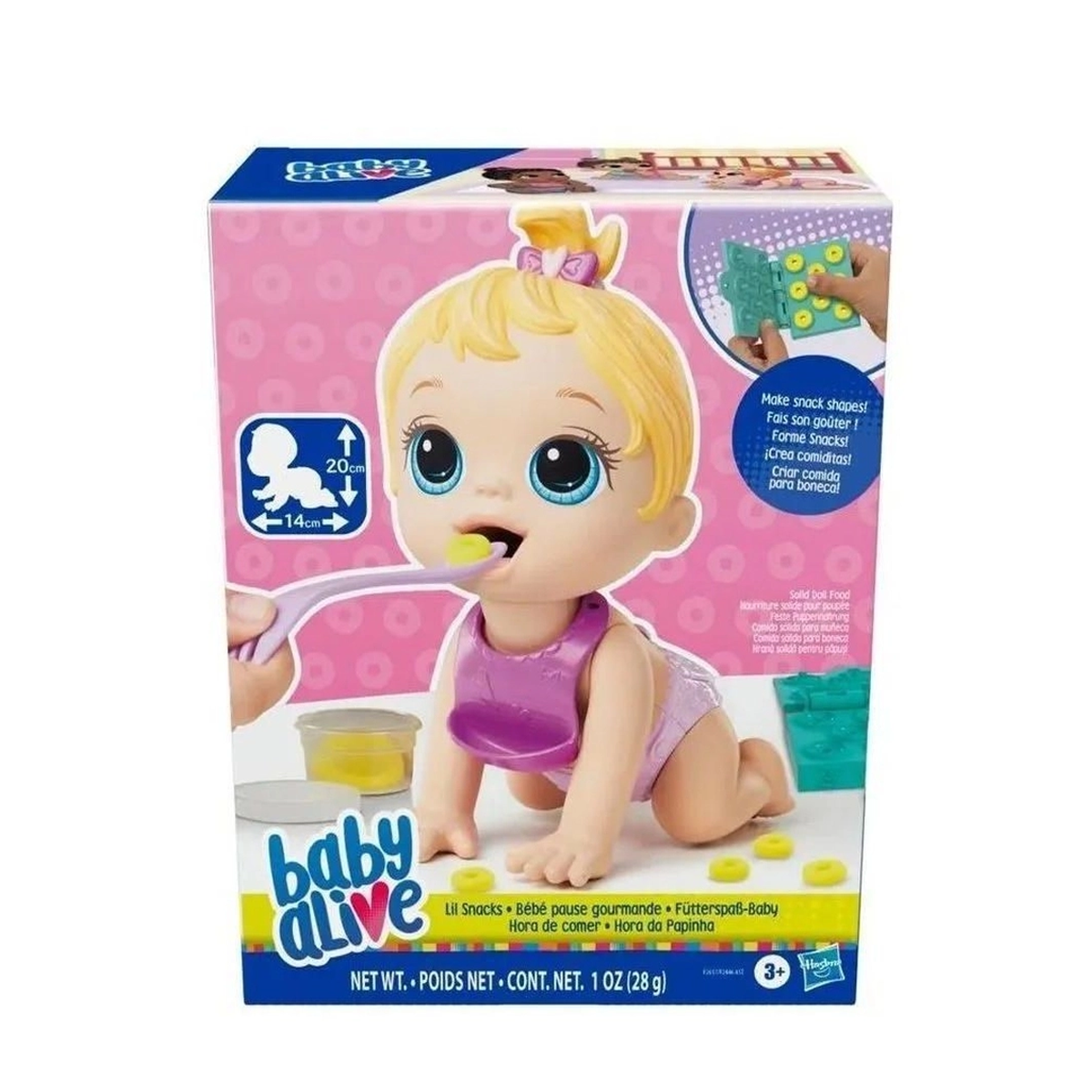 Hasbro Baby Alive Hora Da Papinha Loira F2617