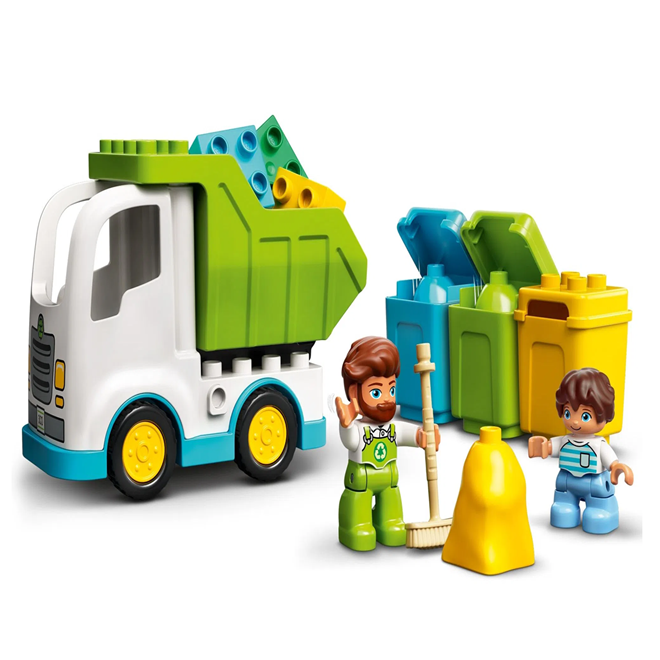 Lego Caminhao Do Lixo E Reciclagem 10945 - Lego Caminhao Do Lixo E ...