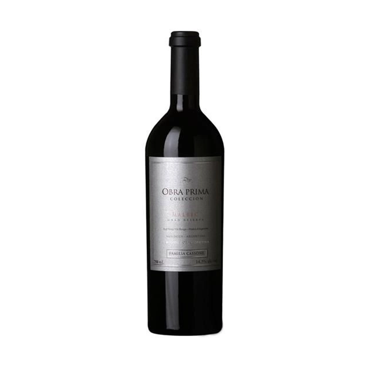 Cassone Vinho Obra Prima Coleccion Gran Reserva Malbec 750ml Argentina